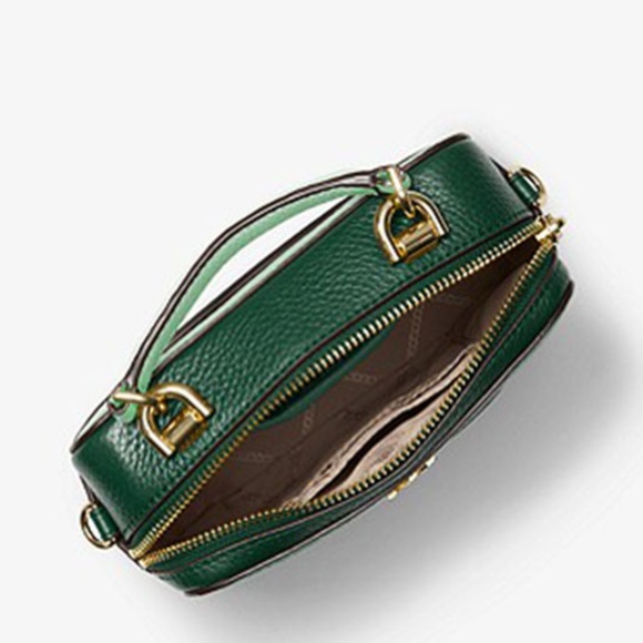 Michael Kors | Bags | Michael Kors Mott Mini Colorblock Pebbled Leather ...